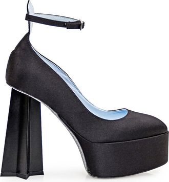 Chiara Ferragni escarpins à talon étoile - Noir