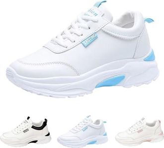 Generic Chaussures orthop&eacute;diques d&eacute;contract&eacute;es pour femme - Chaussures de course &agrave; pied - Chaussures de sport athl&eacute;tiques l&eacute;g&egrave;res - Chaussures de marche &agrave; lac
