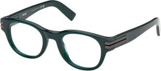 Ermenegildo Zegna Homme, Accessoires, Vert, Taille: 49 MM Optical Frame