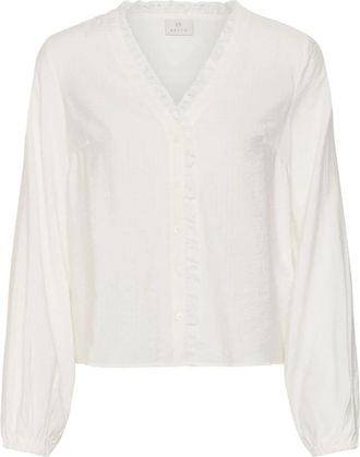 Kaffe KAjollia Bluse - - Blouses & Shirts - Damen - Wei&szlig; - M
