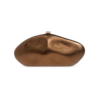 Cult Gaia La Pochette Caldera - Femme - Sacs - Brun - Taille: ONE Size