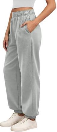 Generic Pantalon de Jogging Taille Haute pour Femme, Pantalon de Jogging Ample Y2k avec Poches, Pantalon de Sport dhiver et dautomne pour entra&icirc;nement n20