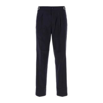 Cellar Door Stretch Baumwollhose - - Trousers - Herren - Blau - L