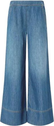 Pinko Pinko, Femme, Jeans, Bleu, Taille: 38 FR Jean &Eacute;vas&eacute; Large