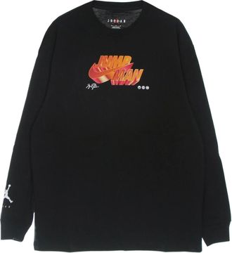 Nike Jordan Homme, Sport, Noir, Taille: XL Jumpman Statement 85 Long-sleeve Crew