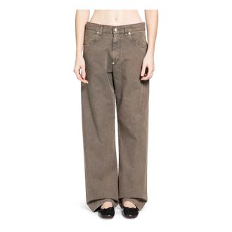 6397 Femme, Pantalons, Vert, Taille: W25 Darted Pant