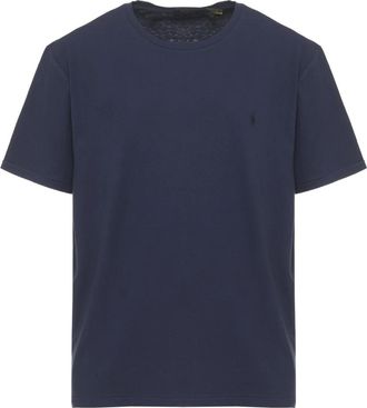 Ralph Lauren Homme, Tops, Bleu, Taille: XL Logo T-shirt