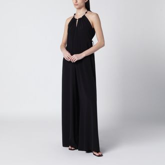 Max Mara Schwarzer Jumpsuit aus Jersey