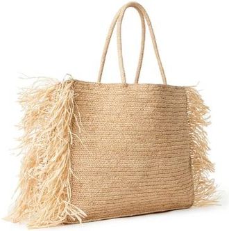 Saison 1865 Sac cabas en raphia FELIZA