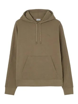 Burberry Pull Col Rond - Marron