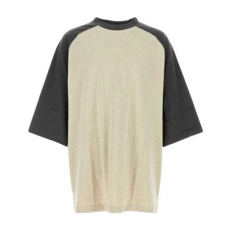 Fear of God Homme, Tops, Beige, Taille: XL T-shirt oversize en coton