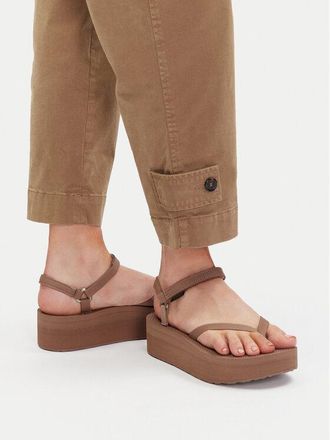 Teva Sandalen Flatform Slim 1164630 Braun