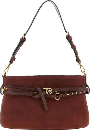 Pinko Sac Port&eacute; &Eacute;paule - Rouge Brun
