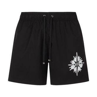 Amiri Schwarze Meereskleidung Starburst Swim Trunk - - Swimwear - Herren - Schwarzk - S