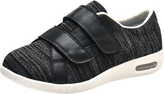 Generic Unisexe Casual Chaussures Diabétiques Extra Large Largeur Personnes Âgées OEdème Baskets Soutien De La Voûte Plantaire, Chaussures De Marche Légères R