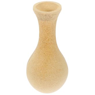 Angoily Holzblumenvase zum Selbergestalten Kleine Vintage Deko Vase Schmaler Blumenhalter aus Holz f&uuml;r Wohnzimmer DIY Blumendekoration Kreative Tischdeko Gesc