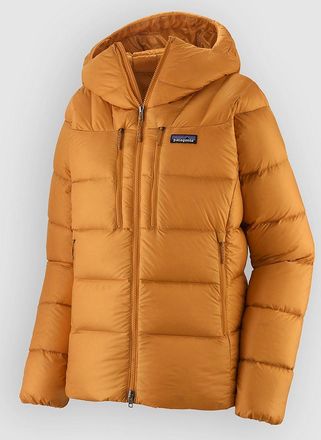 Patagonia Fitz Roy Down Hoody Jacke dried mango