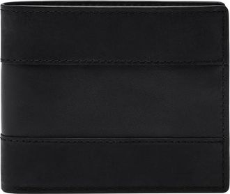 Fossil Geldb&ouml;rse f&uuml;r Herren Everett, Leder Bifold schwarz 11,5 cm L x 2,5 cm B x 8,9 cm H ML4397001