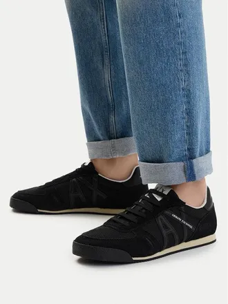 A|X Armani Exchange Sneakers XM002616 AF22755 MC005 Schwarz