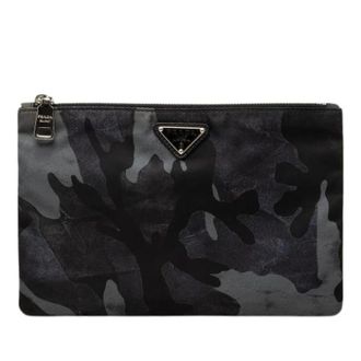 Prada Pre-owned Vintage Clutch - - Pre-owned - Damen - Grau - ONE SIZE