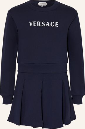 Versace Sweatkleid blau
