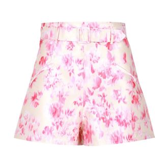 Philosophy di Lorenzo Serafini Abstract Print Satin Shorts - - Shorts - Damen - Mehrfarbig - M