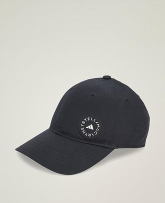 Stella McCartney Logo Baseball Cap, Woman, Black