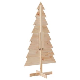 tidyard Weihnachtsbaum, Tannenbaum Holz zum Schmücken,Christbaum Holzbaum DIY Weihnachten Dekoration, Dekobaum Weihnachtsdeko,76 x 50 x 150 cm (L x B x H) Mas