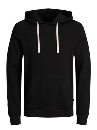 Jack & Jones Herren Jjeholmen Sweat Hood Noos Kapuzenpullover, Black, XXL EU