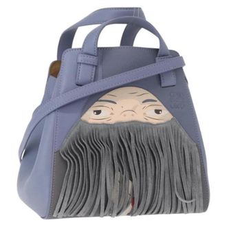 Loewe Pre-owned Lederhandtasche - - Pre-owned - Damen - Blau - ONE SIZE