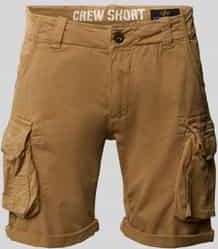 Alpha Industries Shorts mit Cargotaschen Modell CREW SHORT