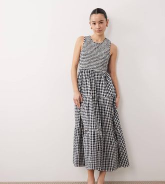 Nobody's Child Charlie - Kleid mit blauem Karomuster
