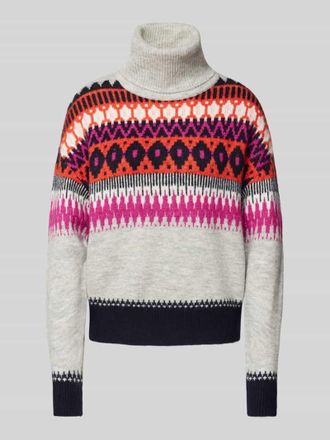 Christian Berg Oversized Strickpullover mit Rollkragen