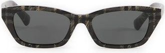 Burberry Lunettes de soleil rectangulaires