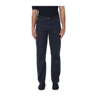 Ermenegildo Zegna Pantalon cinq poches - Homme - Jeans - Bleu - Taille: W34