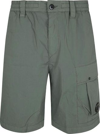 C.P. Company C.p. Company, Homme, Shorts, Vert, Taille: S Bermuda Cargo