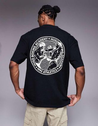 HUGO BOSS Dwresto - T-Shirt in Schwarz