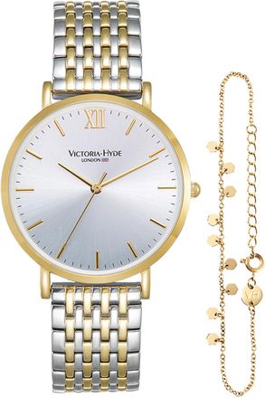 Victoria Hyde London Victoria Hyde Primrose Uhren Klassisch Bicolor Gold Silber