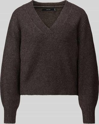 Vero Moda Regular Fit Pullover mit Woll-Anteil Modell BOOM