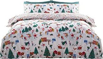 furn. Weihnachten zusammen Bettbezug-Set, Multi, Toddler