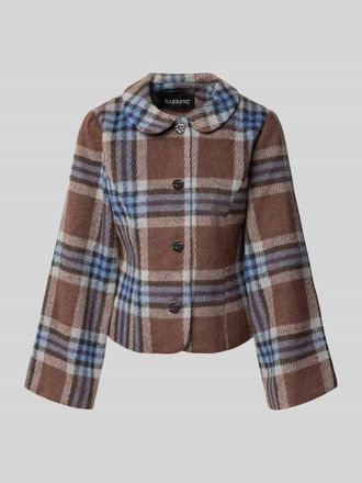 b.young Slim Fit Blazer im Allover-Look Modell BREE