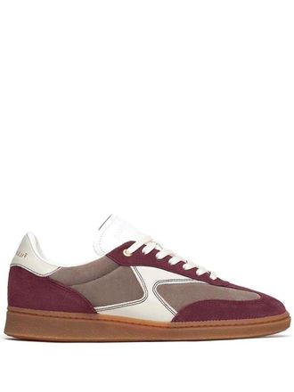 Filling Pieces baskets en cuir à empiècements - Tons neutres