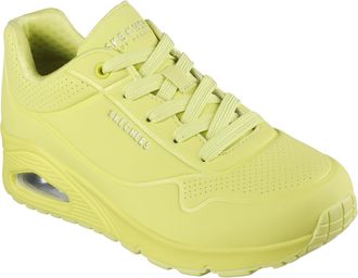 Skechers Uno Stacre Herren-Sneaker, limettengr&uuml;n, 40 EU