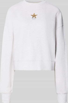 Guess Relaxed Fit Sweatshirt aus reiner Baumwolle mit Logo-Print