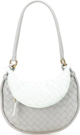 Bottega Veneta Sac &agrave; main Pre-owned en cuir tress&eacute; - Femme - Pre-owned - Gris - Taille: ONE Size