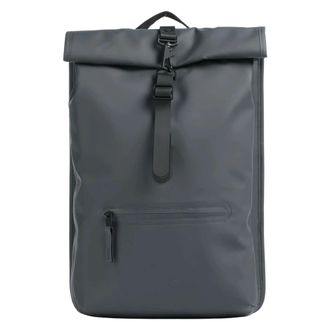 Rains Rolltop Rucksack - - Bags - Herren - Grau - ONE SIZE