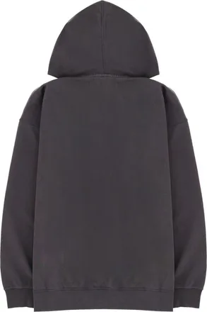 Ganni Organic Cotton Hoodie - Gray