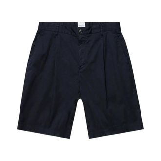 Sunspel Pleated Twill Short - - Shorts - Herren - Blau - W30