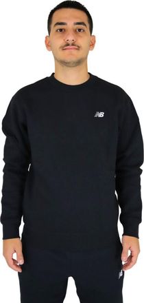 New Balance Herren Sport Essentials French Terry Crew Sweatshirt, Black, XL