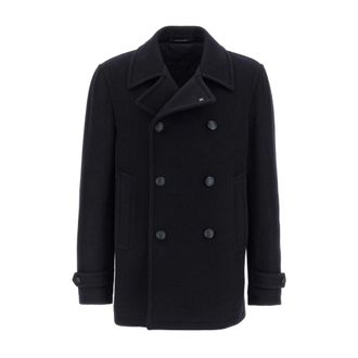Tagliatore M&auml;ntel Blau - - Coats - Herren - Schwarzk - M